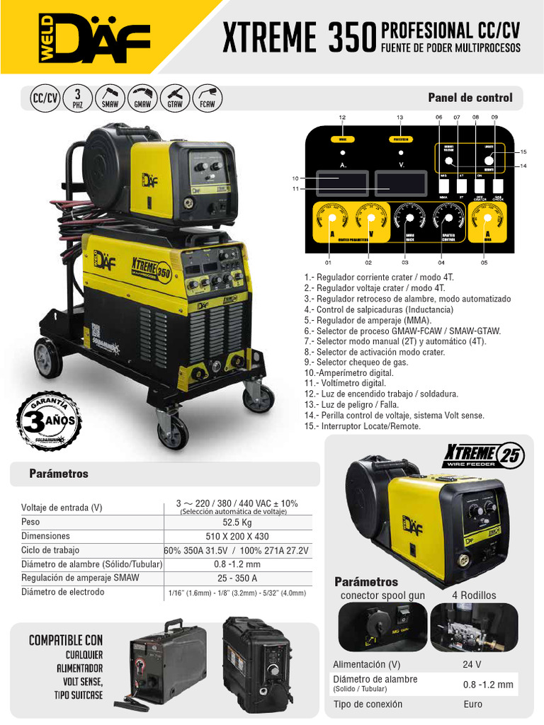 Xtreme 350 | PDF | Materiales | Electricidad