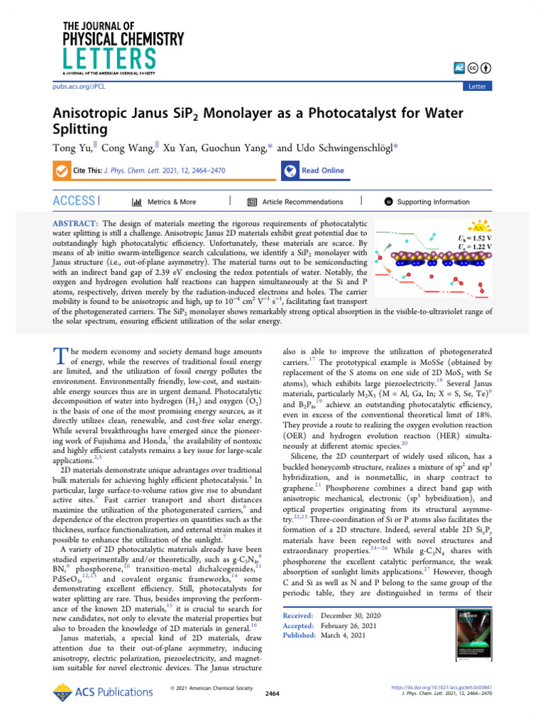 yu-et-al-2021-anisotropic-janus-sip2-monolayer-as-a-photocatalyst-for ...