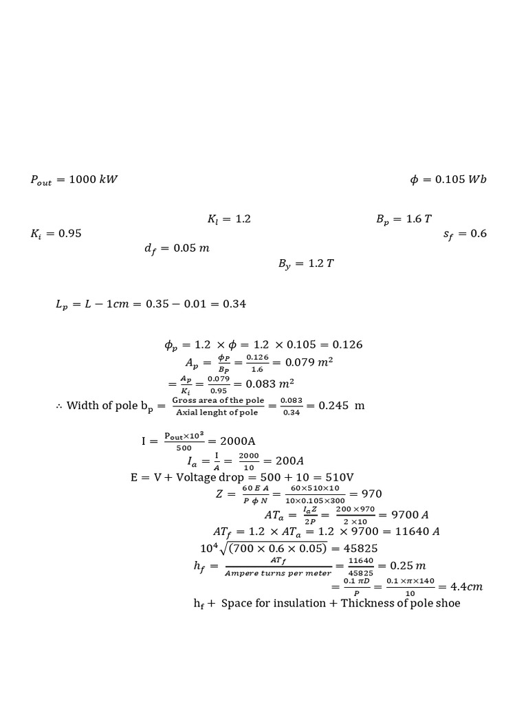 EMD - Problems & Solutions | PDF | Electric Motor | Alternating Current