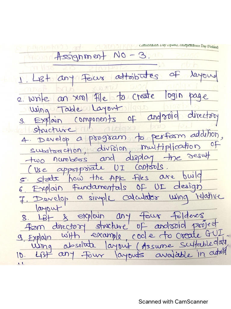 Assignment No-3 | PDF