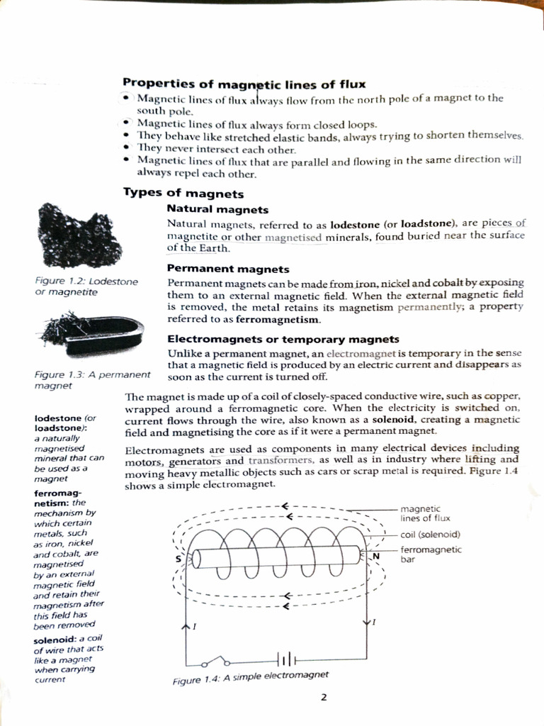 electrotechnology 2 | PDF | Magnet | Magnetism