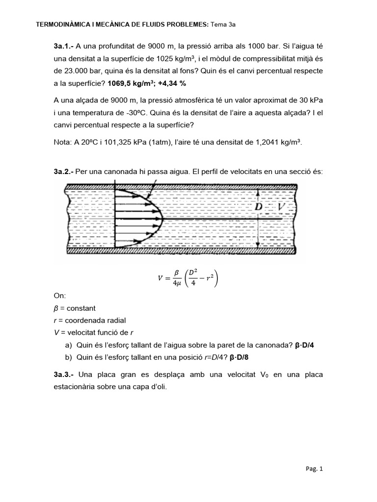 Enunciats Problemes Tema 3a | PDF