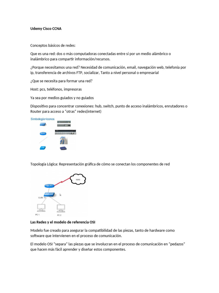 Udemy Cisco CCNA 21082021 | PDF | Red de computadoras | Enrutador (Computación)