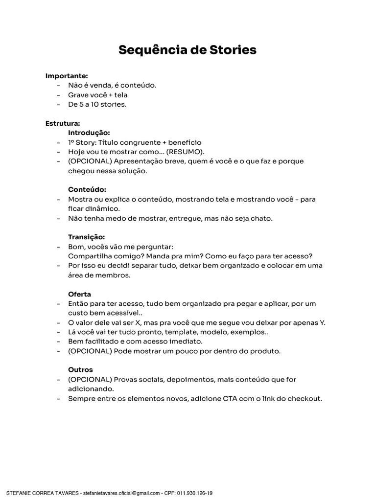 [INSTA10K] - Estrutura da Sequência | PDF