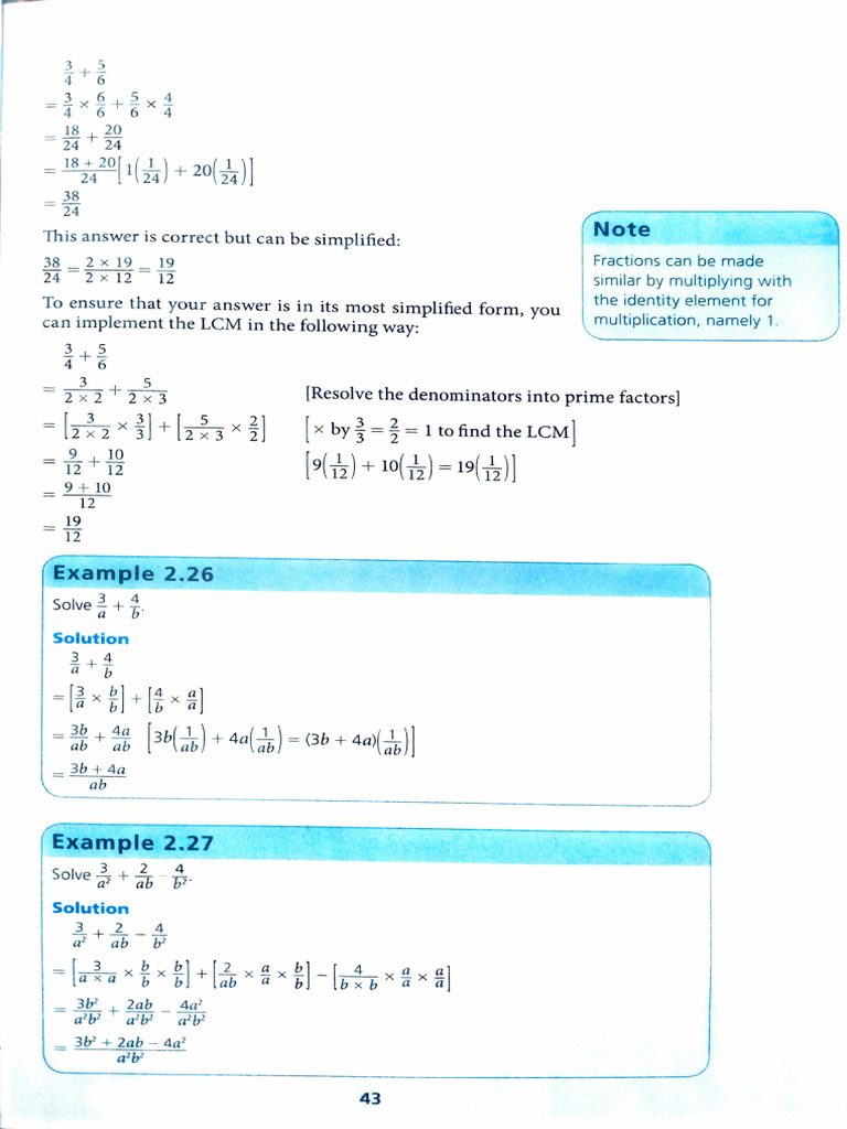 Maths Note2 | PDF