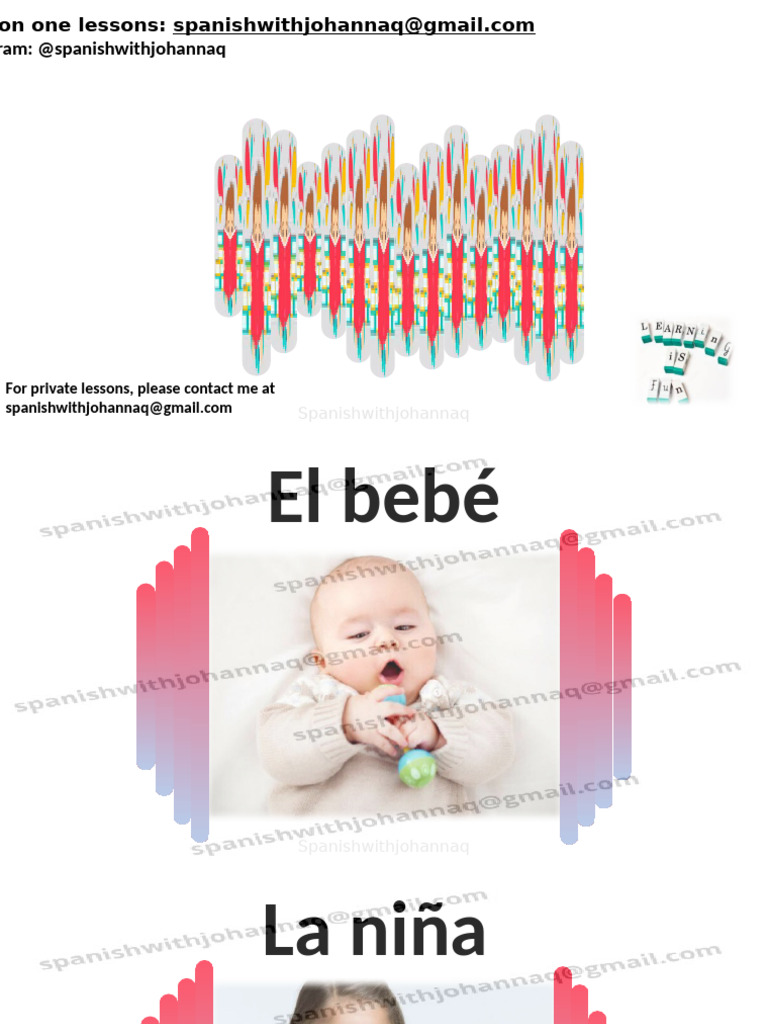 New Words - Spanish Lesson | PDF