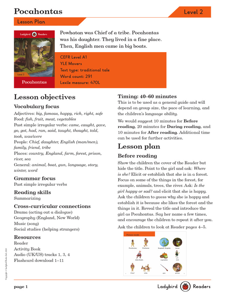 LR_L2_Pocahontas_LP | PDF | English Language | Linguistics