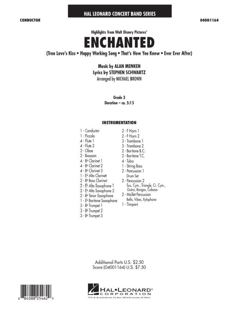 Alan Menken - Enchanted | PDF