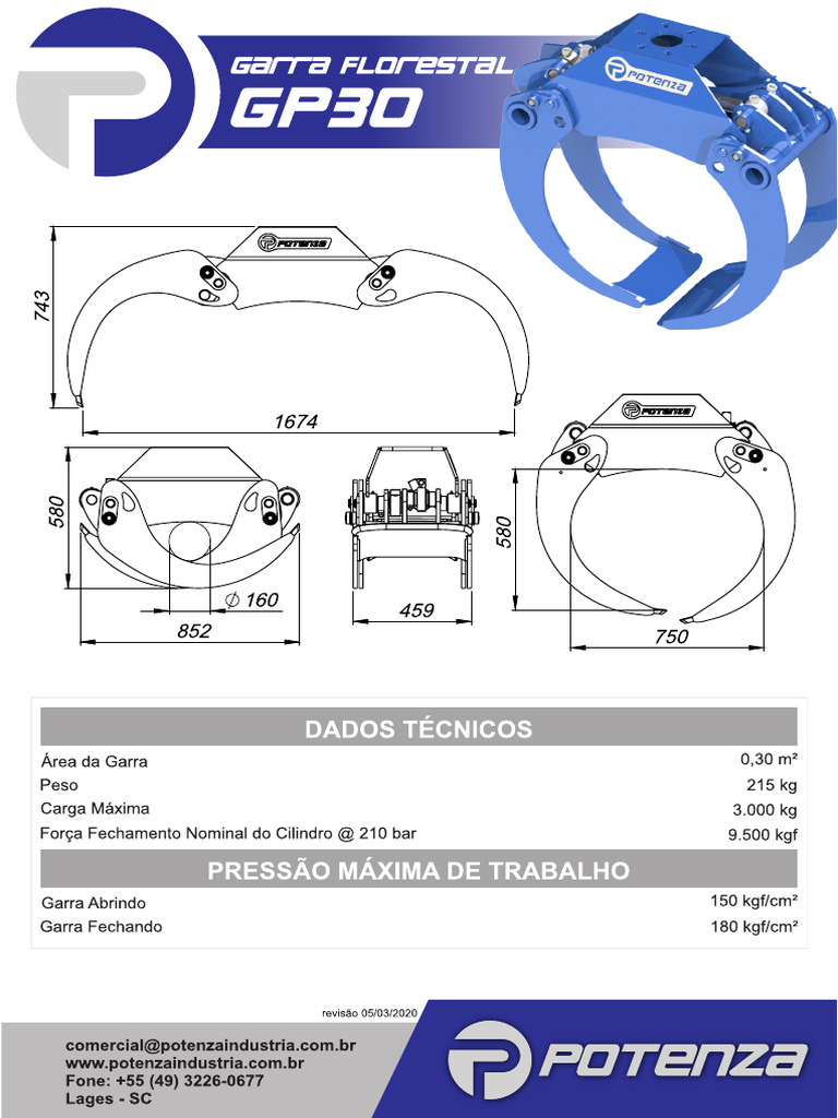 Info Técnico - GP30 | PDF