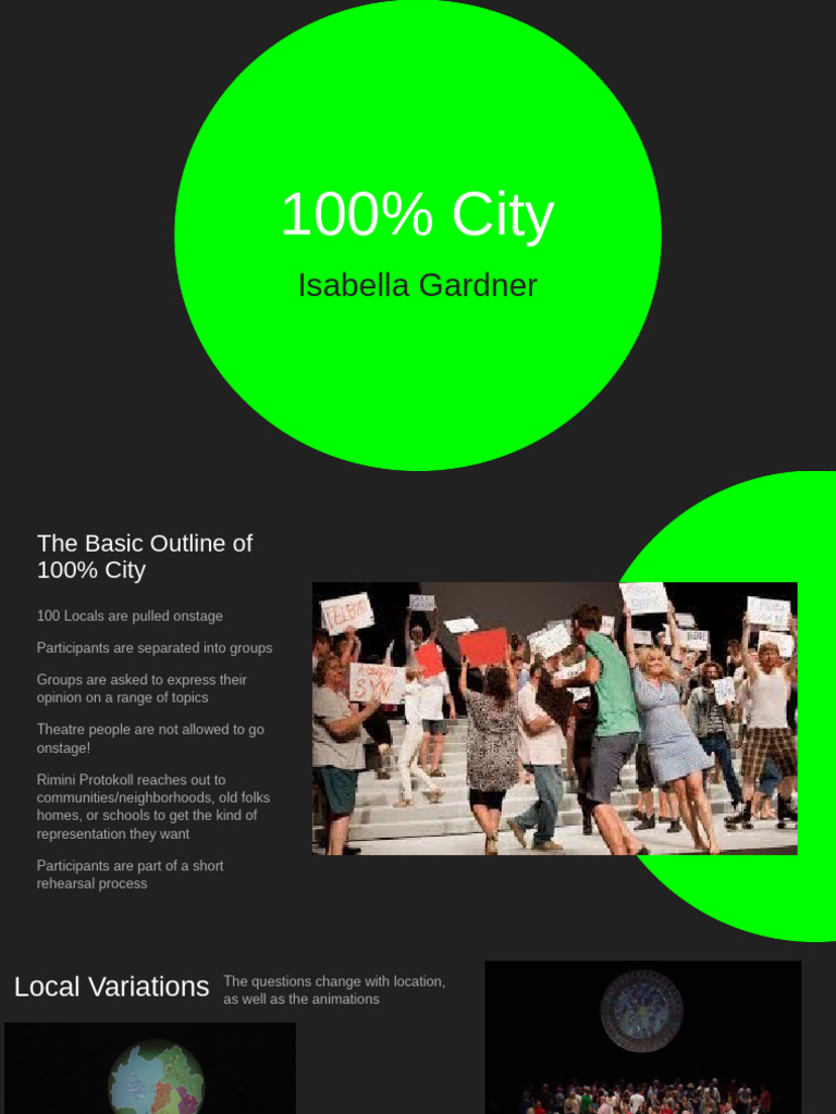 100% City Production Choices | PDF