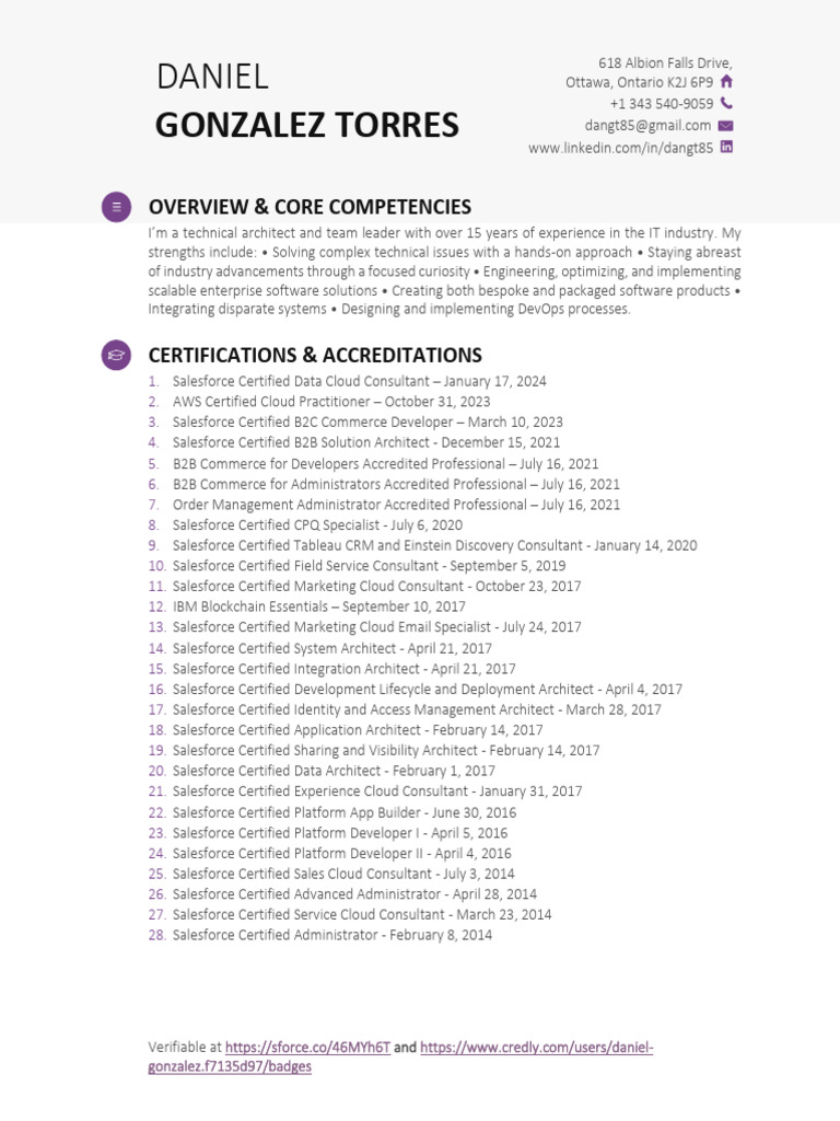 Daniel Gonzalez Resume 2024 | PDF | Cloud Computing | Ruby On Rails