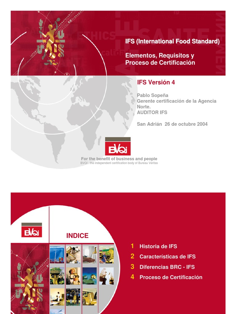 IFS International Food Standard | PDF | Análisis de Riesgo y Puntos ...