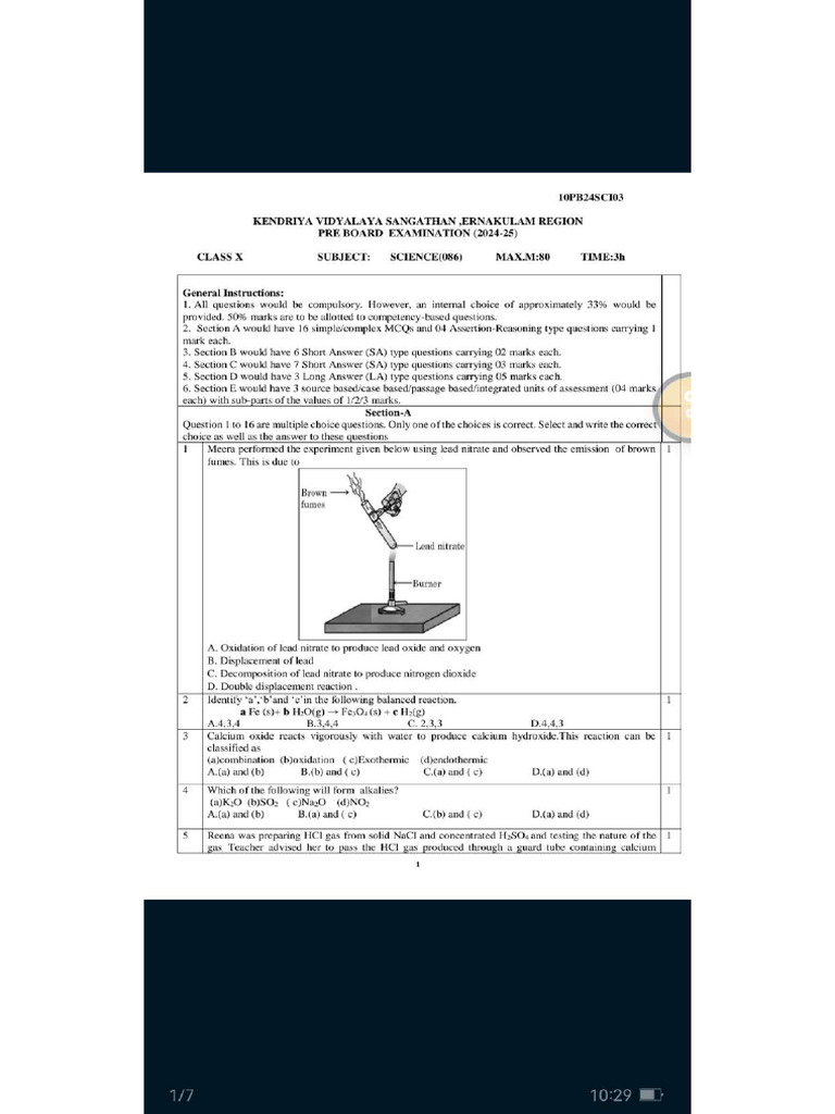 SCIENCE SQP As PDF | PDF
