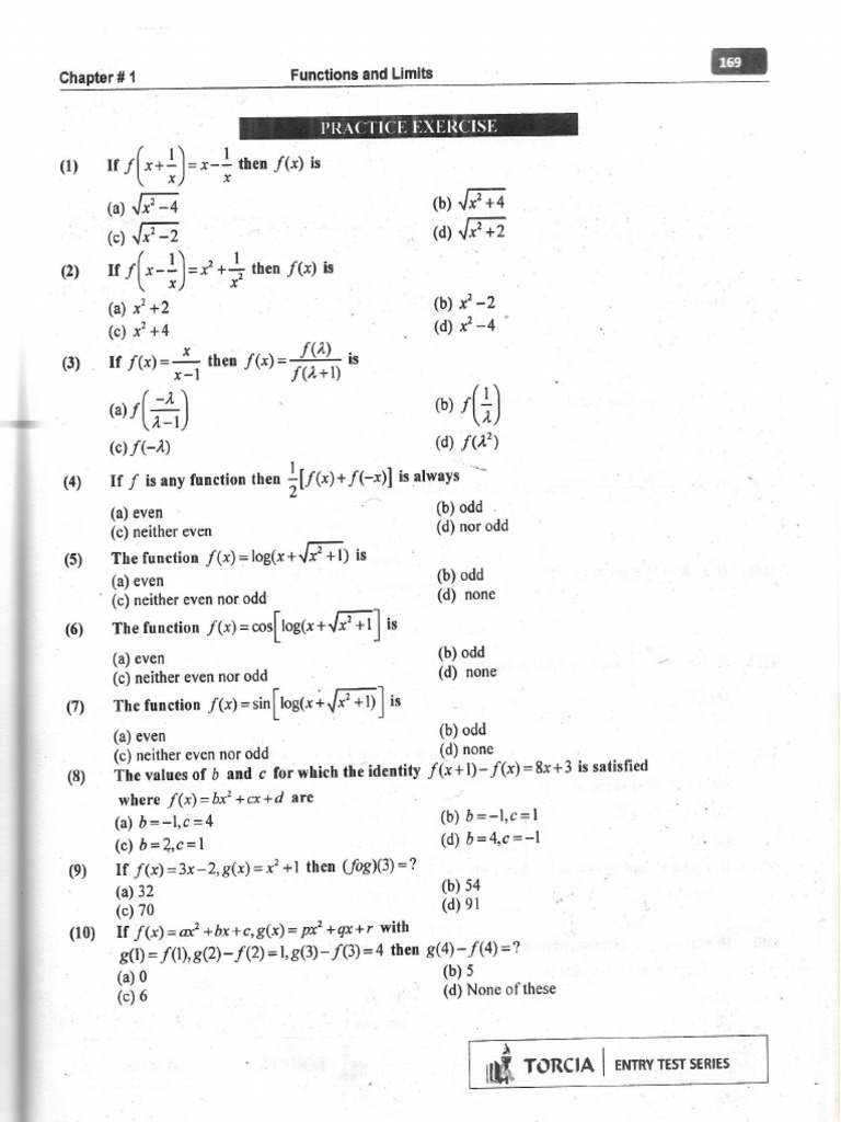 2nd Year Math Torcia | PDF