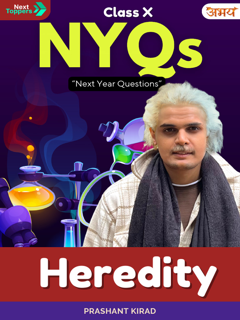 NYQ - Heredity - Prashant Kirad - Class 10th | PDF | Dominance ...