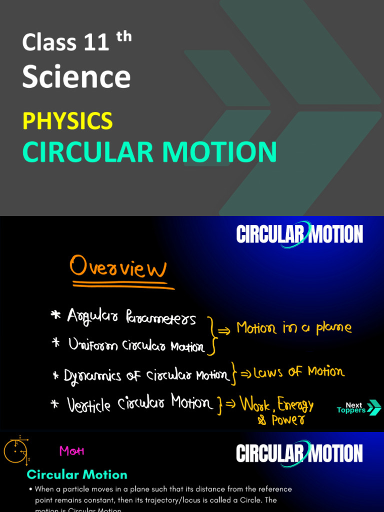 Circular Motion | PDF