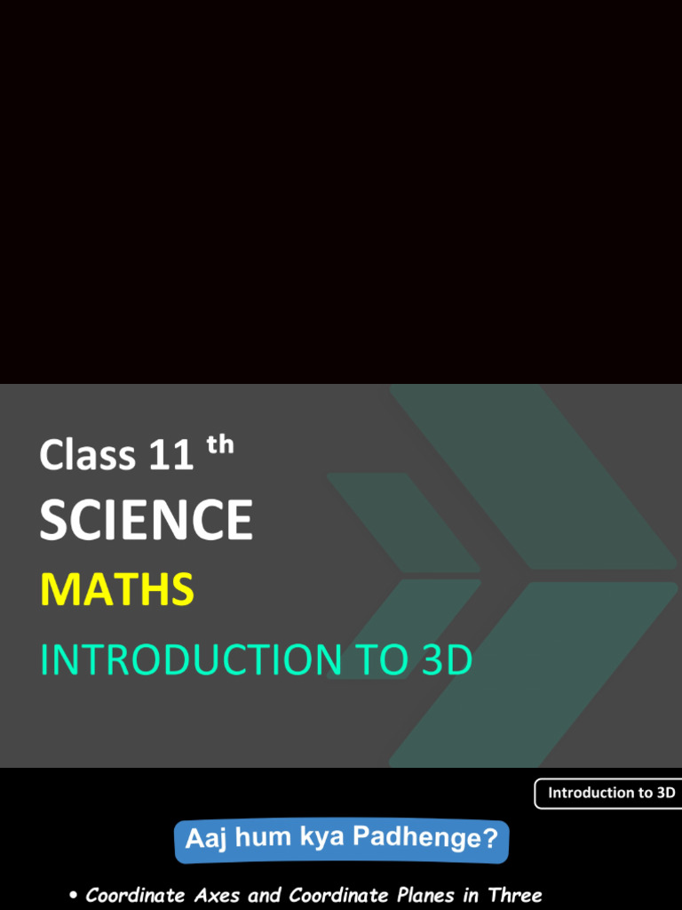 Introduction To 3D | PDF