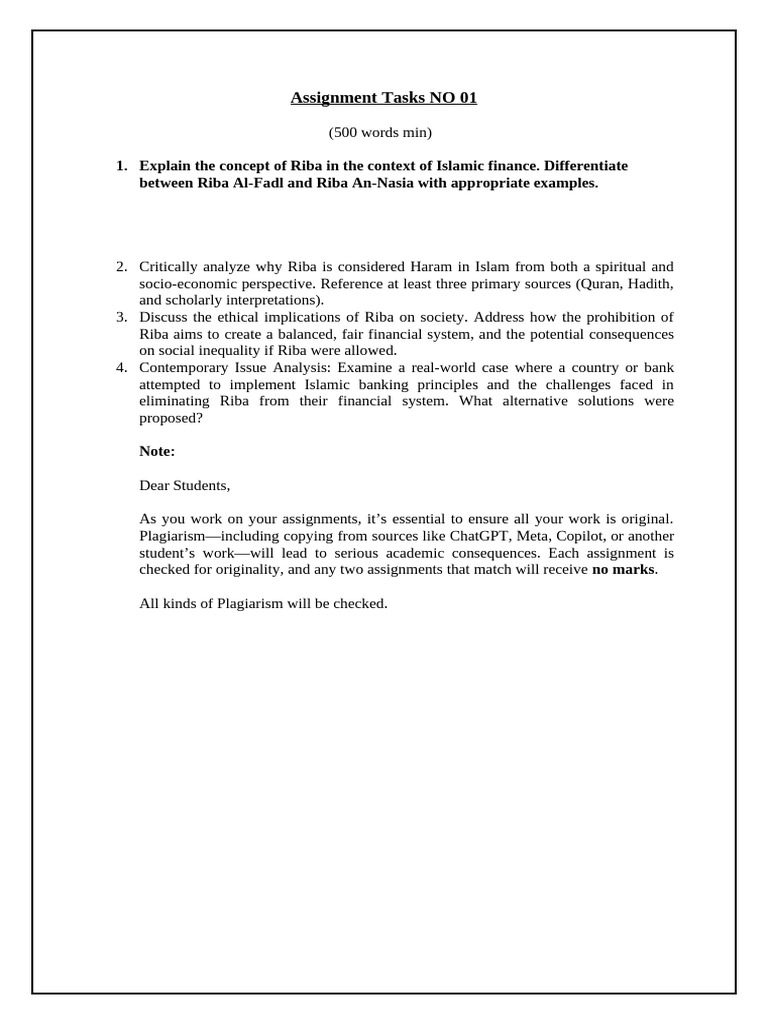 61884assignment Tasks NO 01 | PDF