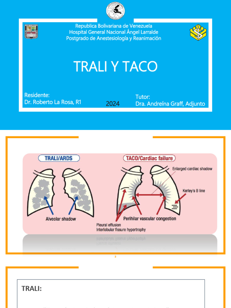 Trali y Taco | PDF | Insuficiencia cardíaca | Medicina CLINICA