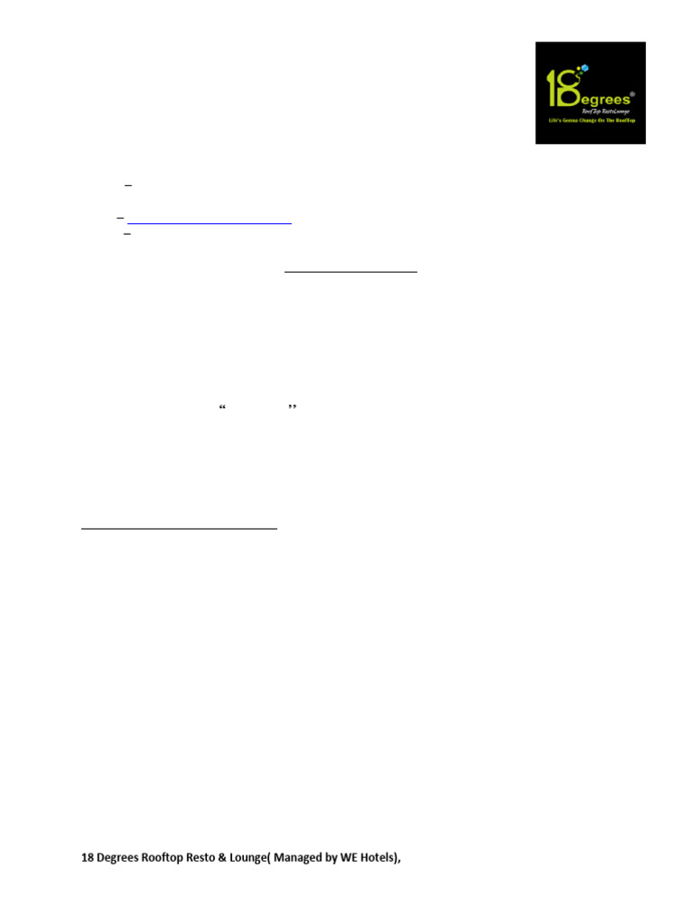 Offer Letter 18 Degrees - Mohd Talib | PDF | Business