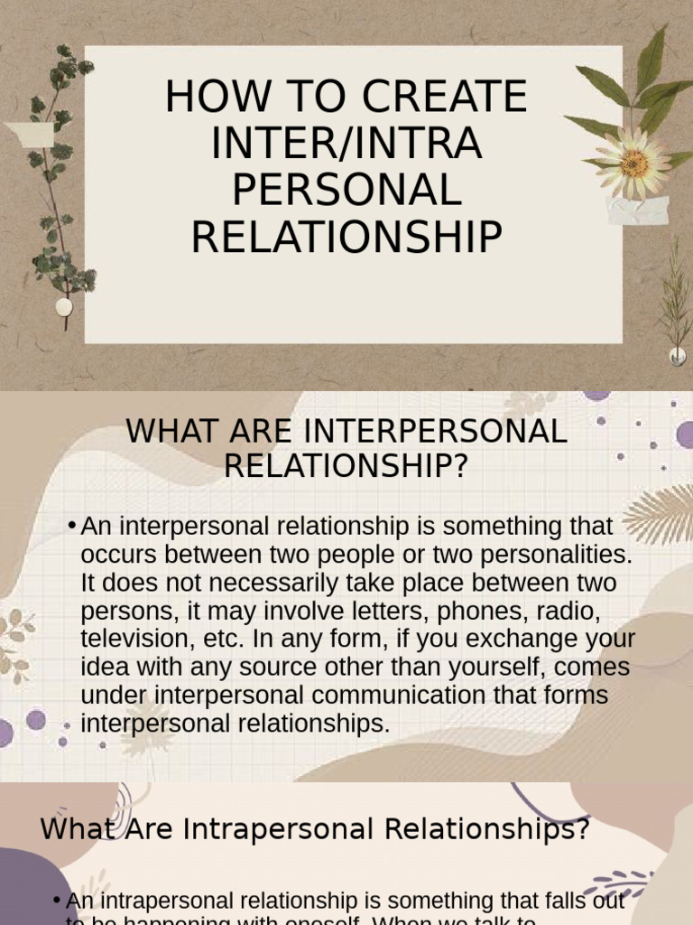 HOW-TO-CREATE-INTER | PDF | Communication | Interpersonal Relationships