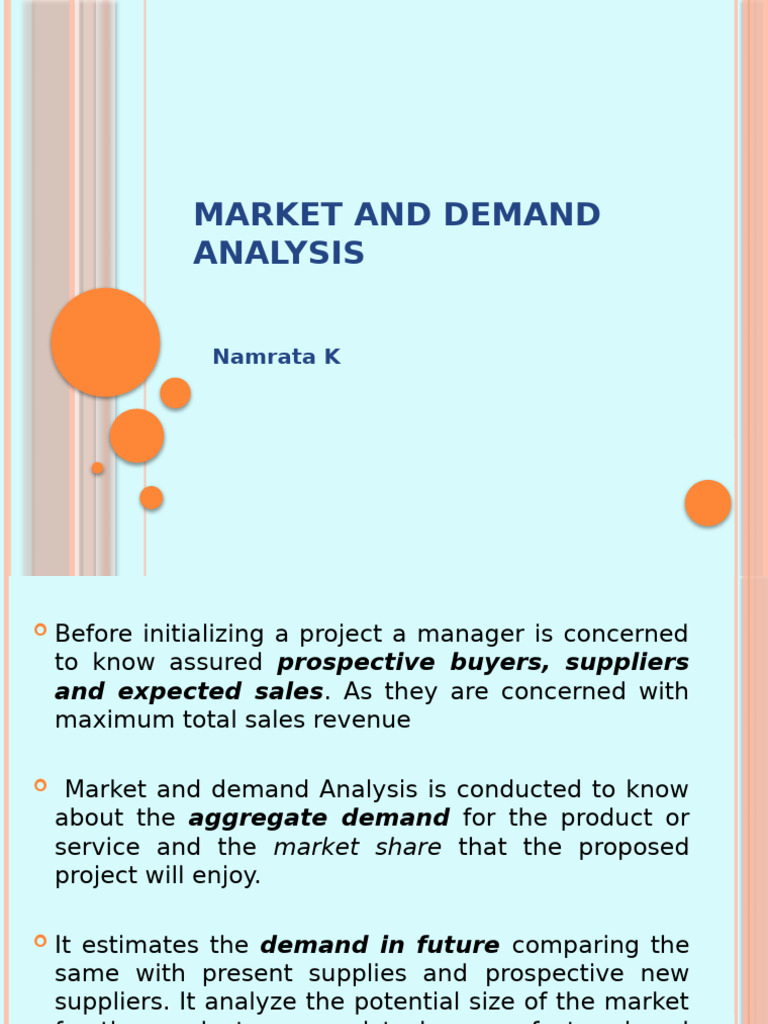 PM Market and Demand Analysis | PDF | Regression Analysis | Survey Methodology