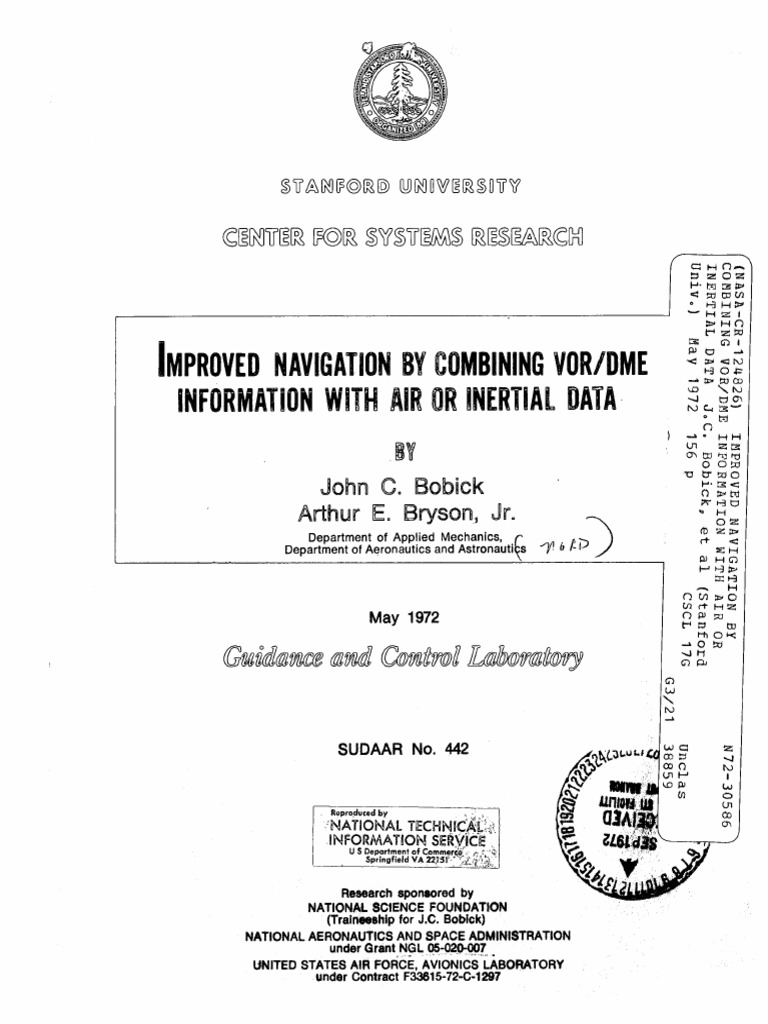 19720022936 | PDF | Inertial Navigation System | Navigation