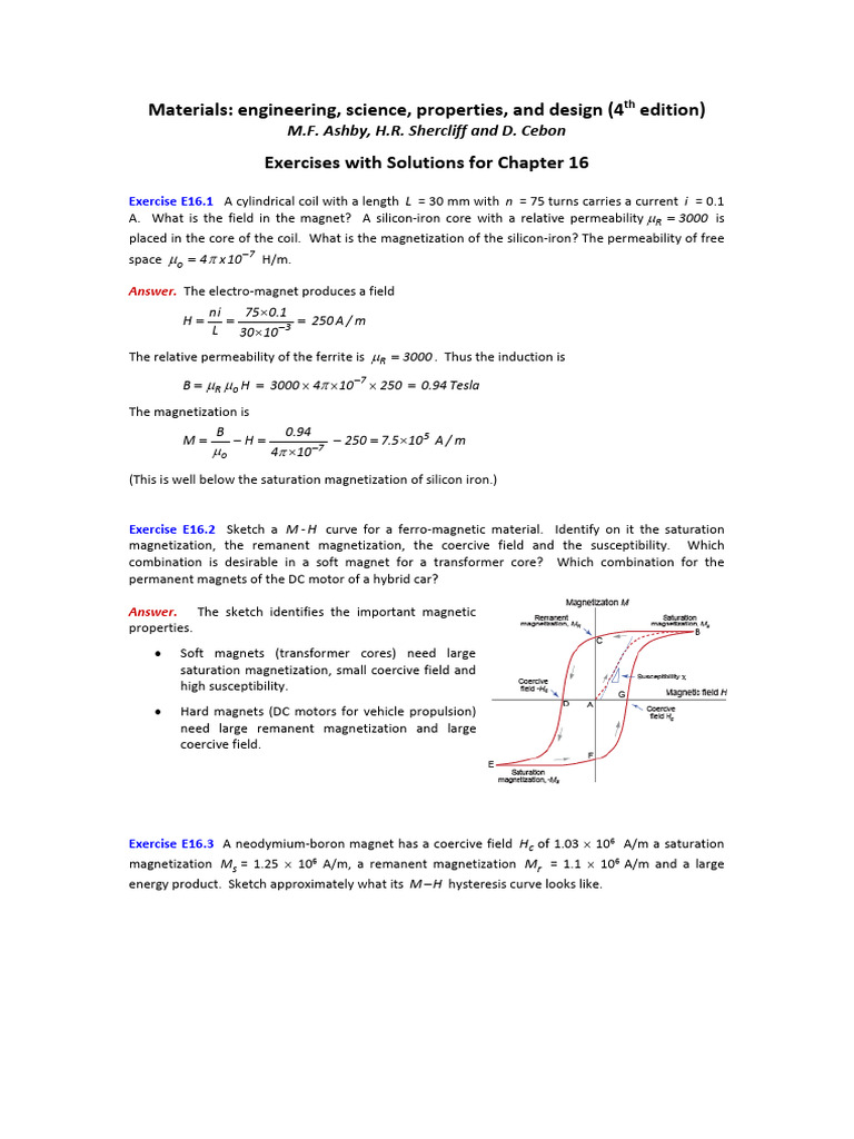 Chapter_16 | PDF | Ferromagnetism | Magnetism