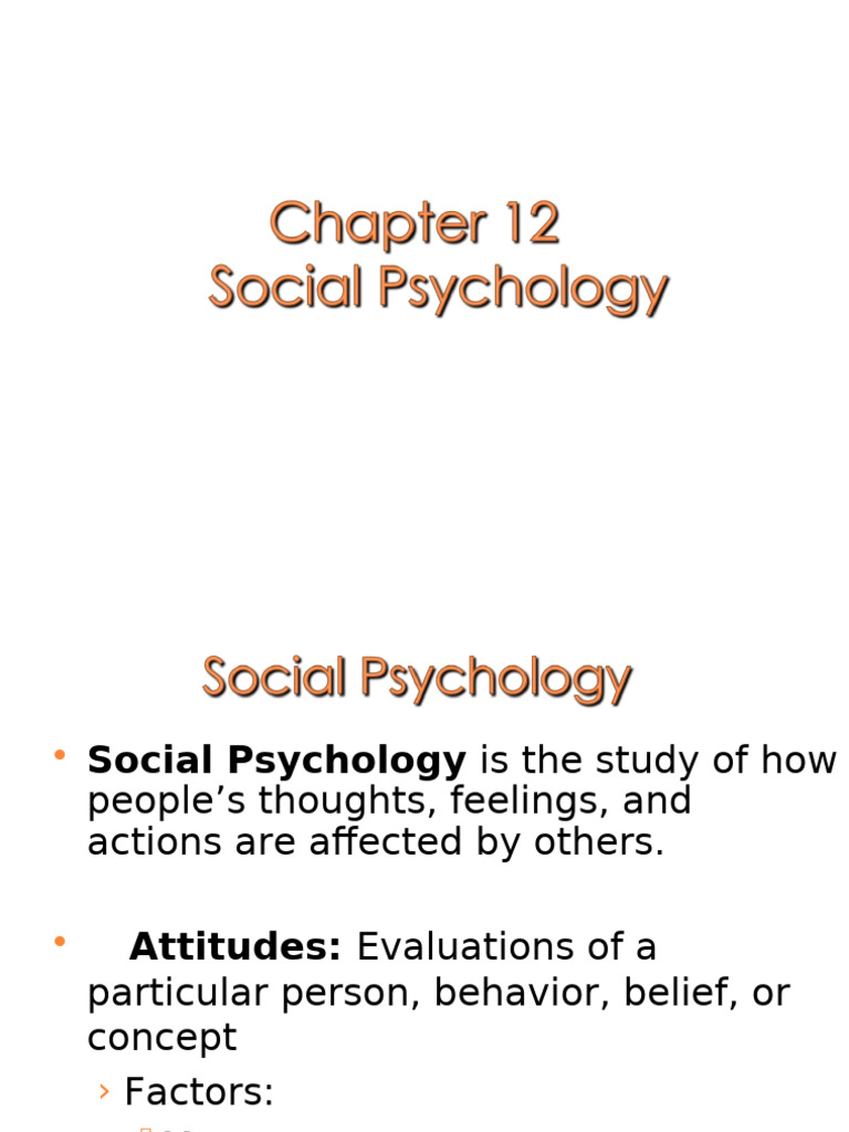 Central-Route Processing in Persuasion | PDF | Attitude (Psychology ...