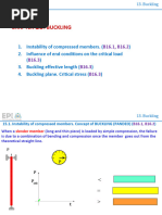 Buckling Calculation per Eurocode 3 | PDF | Buckling | Structural ...