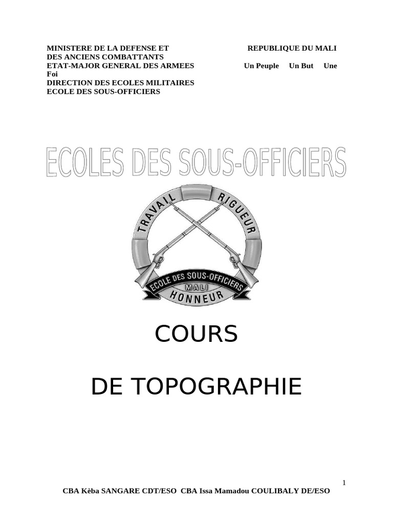 Topographie 2 | PDF | Boussole | Constellation