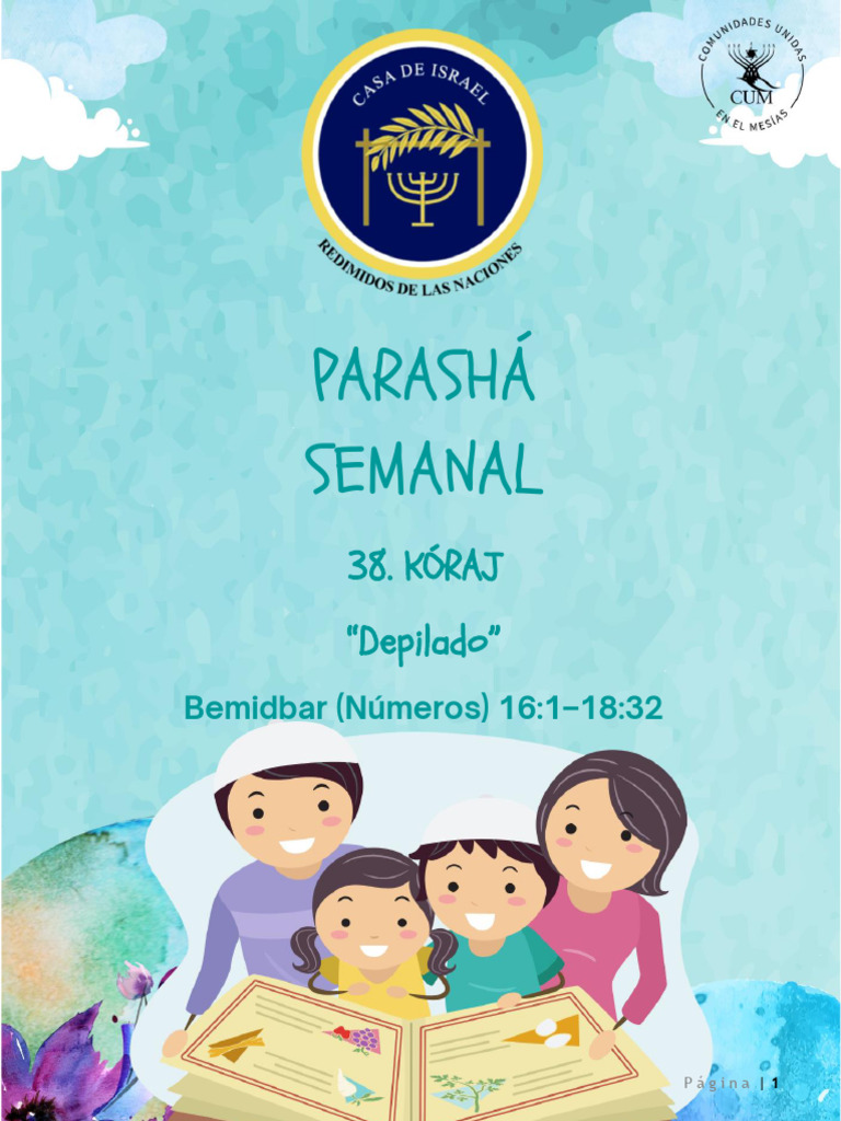 Parashá 38: Kóraj para Niños | PDF | Sacerdote