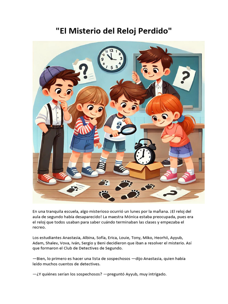 El_Misterio_del_Relo | PDF