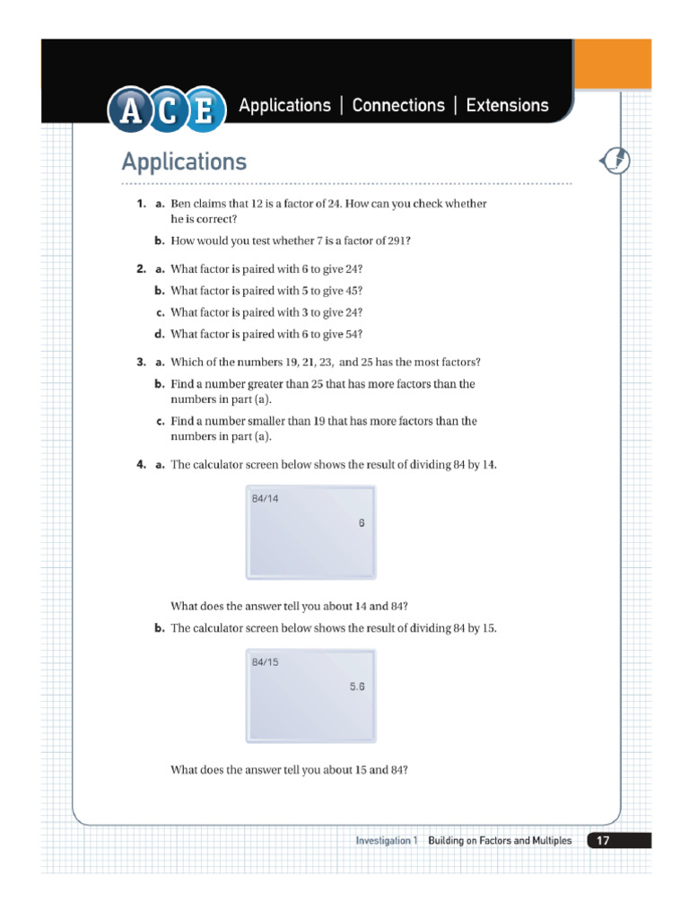 ACE Prime Time Investigation 1 | PDF