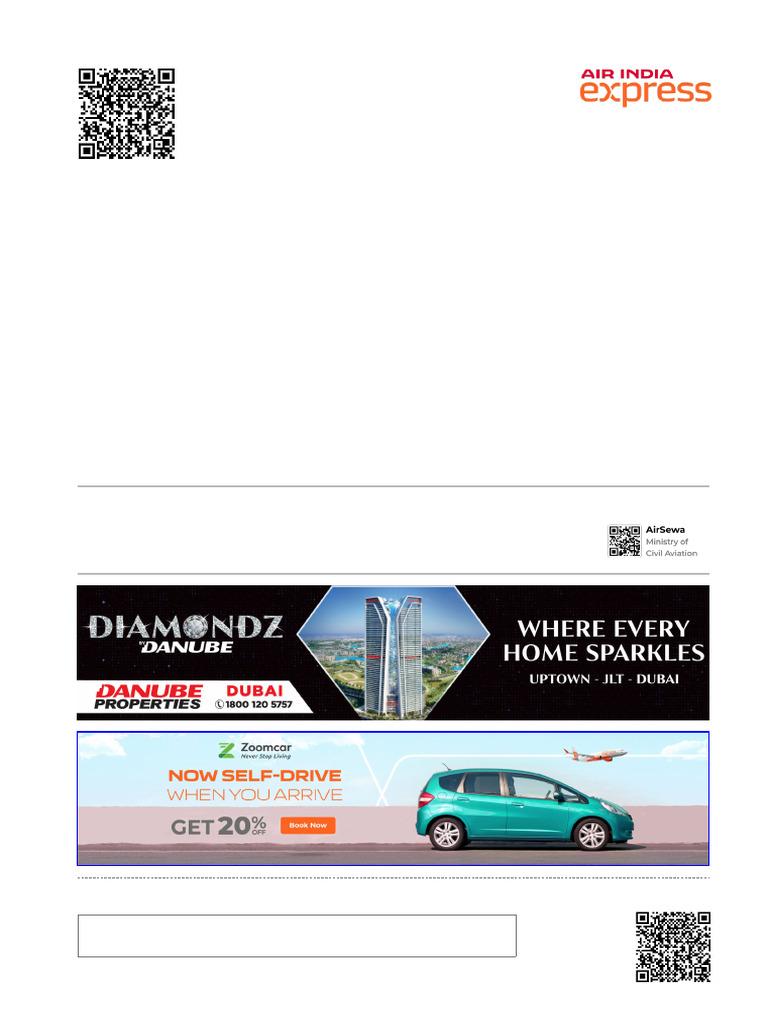 Boarding Pass (BLR-VNS) | PDF