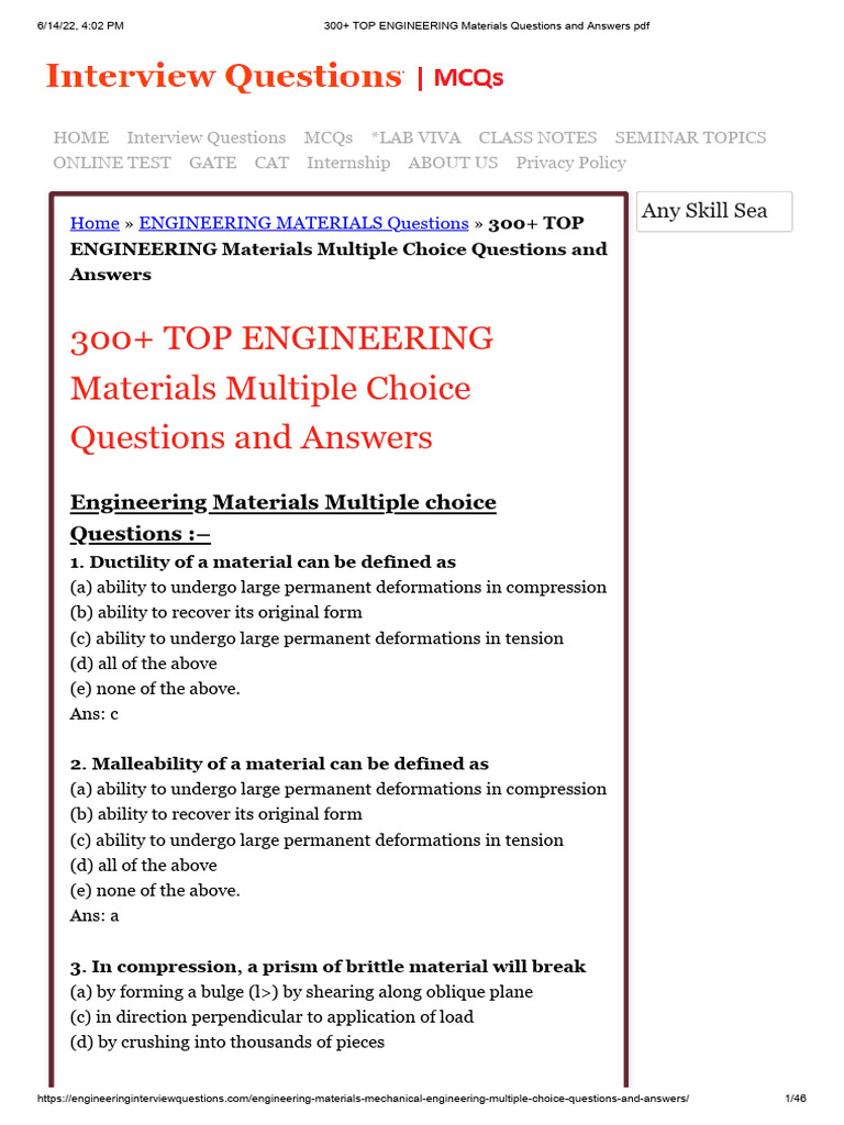 engineering materials | PDF | Cast Iron | Steel