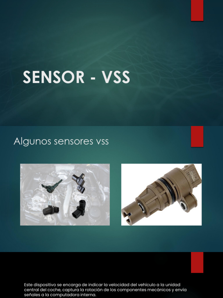 Presentación vss | PDF | Sensor | Ingenieria Eléctrica