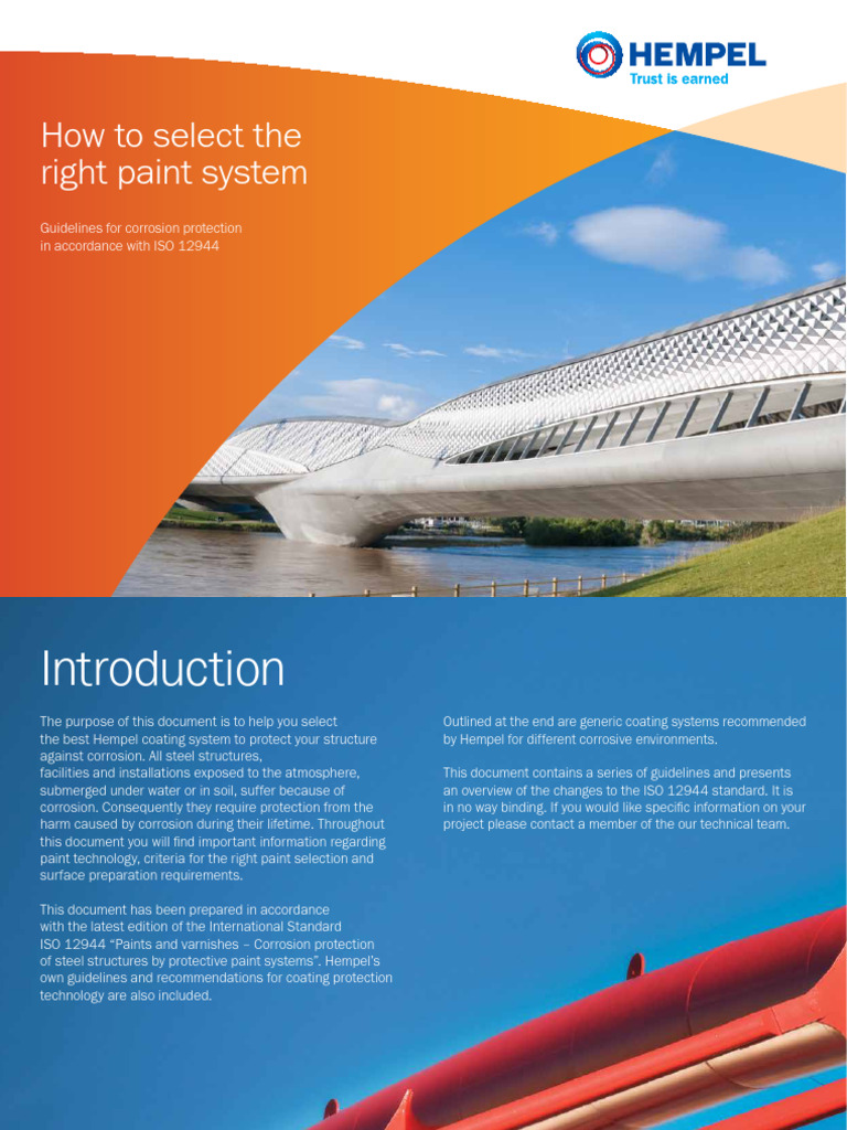 Hempel ISO 12944 Brochure - Oct2023 | PDF | Paint | Corrosion