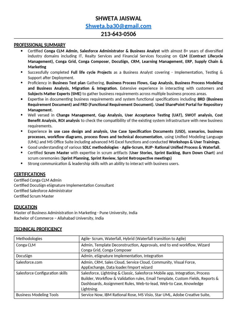 Shweta_Jaiswal | PDF | Use Case | Customer Relationship Management