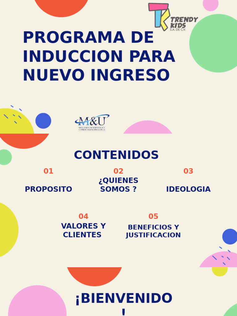 Programa de Induccion para Nuevo Ingreso | PDF | Business | Marca