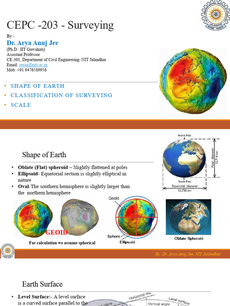 ppt1 | PDF | Surveying | Sphere