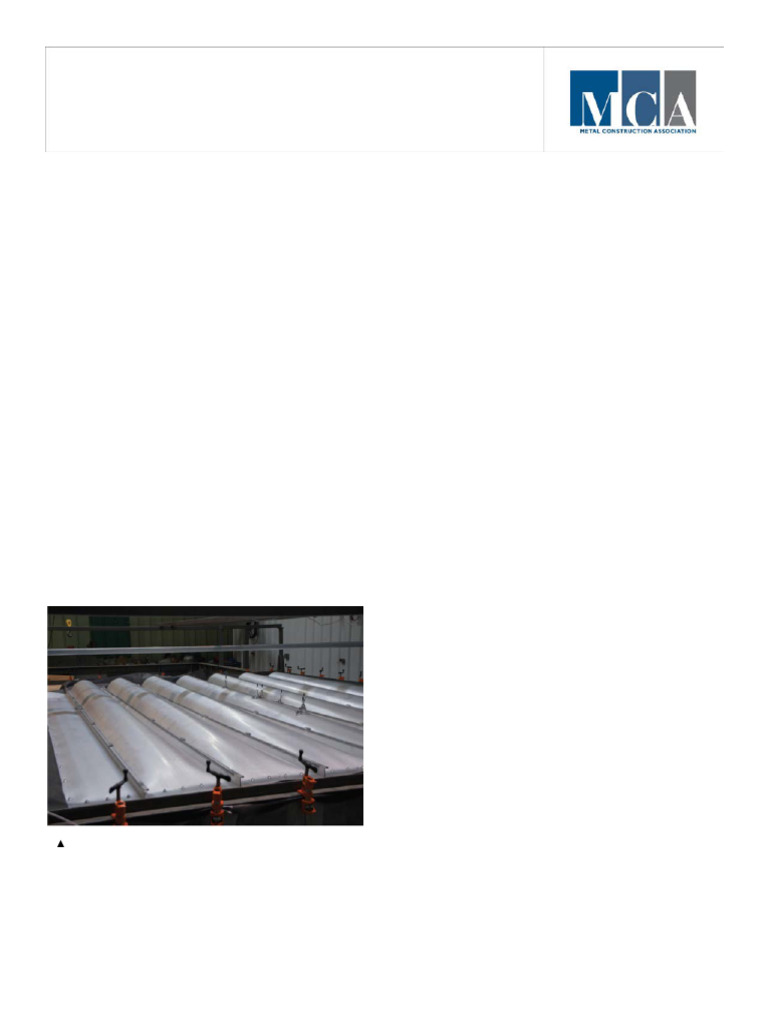 Metal Roofing-A to Z Section6 | PDF | Wind Speed | Wound