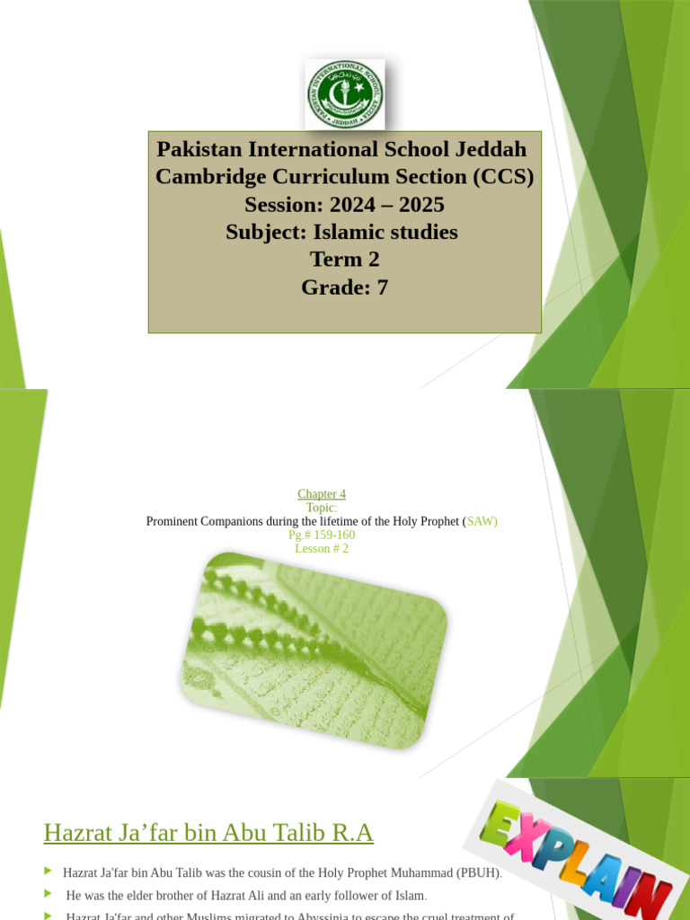 Prominent Companions of Prophet Muhammad | PDF | Muhammad | Mecca