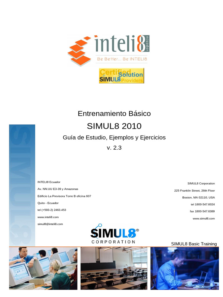 Guia Completa Simul 8 | PDF | Simulación | Estadísticas