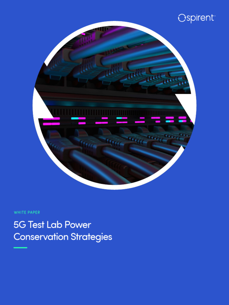 WP 5G Test Lab Conservation RevA | PDF | Automation | International ...