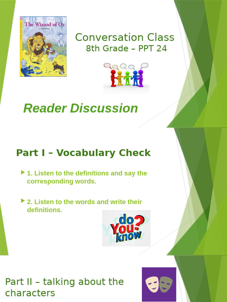 PPT 24 - Reader Discussion | PDF