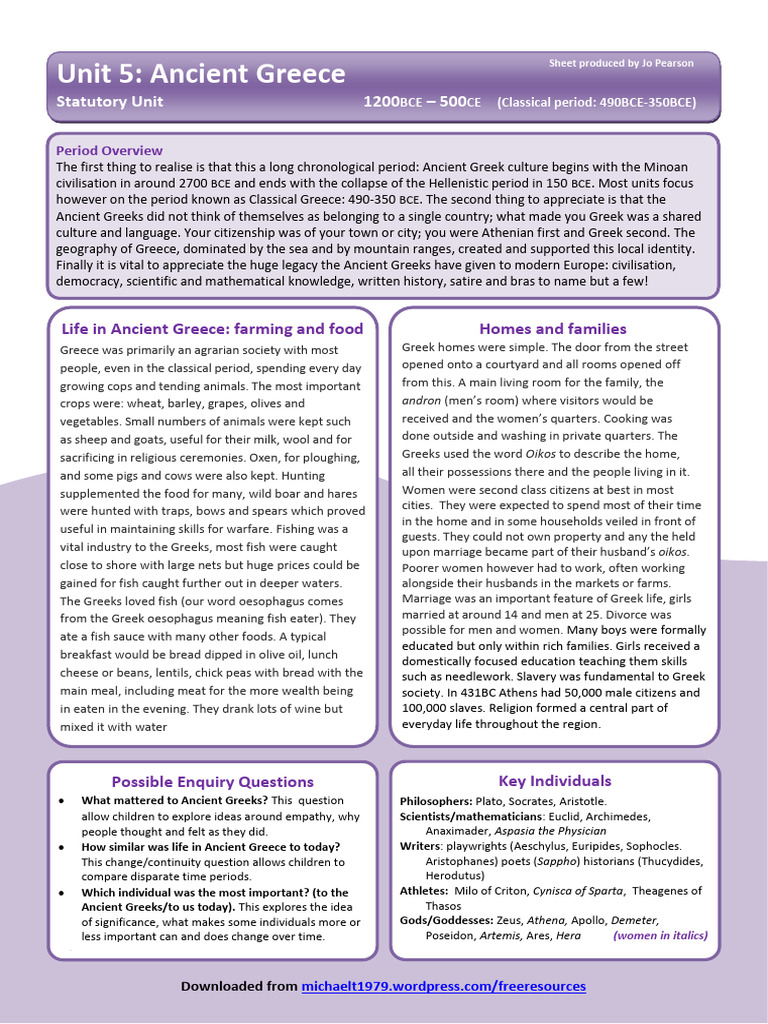 history-5-ancient-greece | PDF | Sparta | Ancient Greece