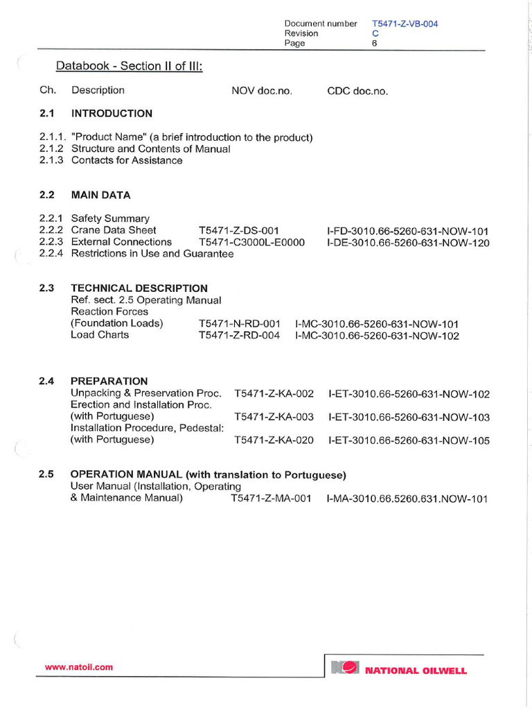 I DB 3010.66 5260 631 Now 102 - P001 | PDF | Crane (Machine) | Structural Load