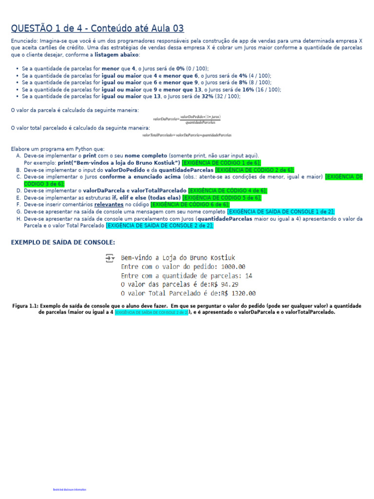 MODULO B de 2024 - Logica de Programacao e Algoritmos | PDF | Juros ... MODULO B de 2024 - Logica de Programacao e Algoritmos | PDF | Juros ...