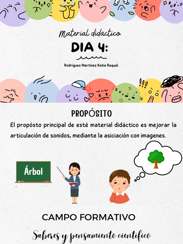 Presentacion de Material Didactico. | PDF